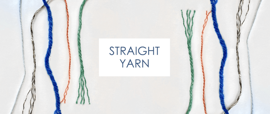 Straight Yarn - Made in America Yarns
