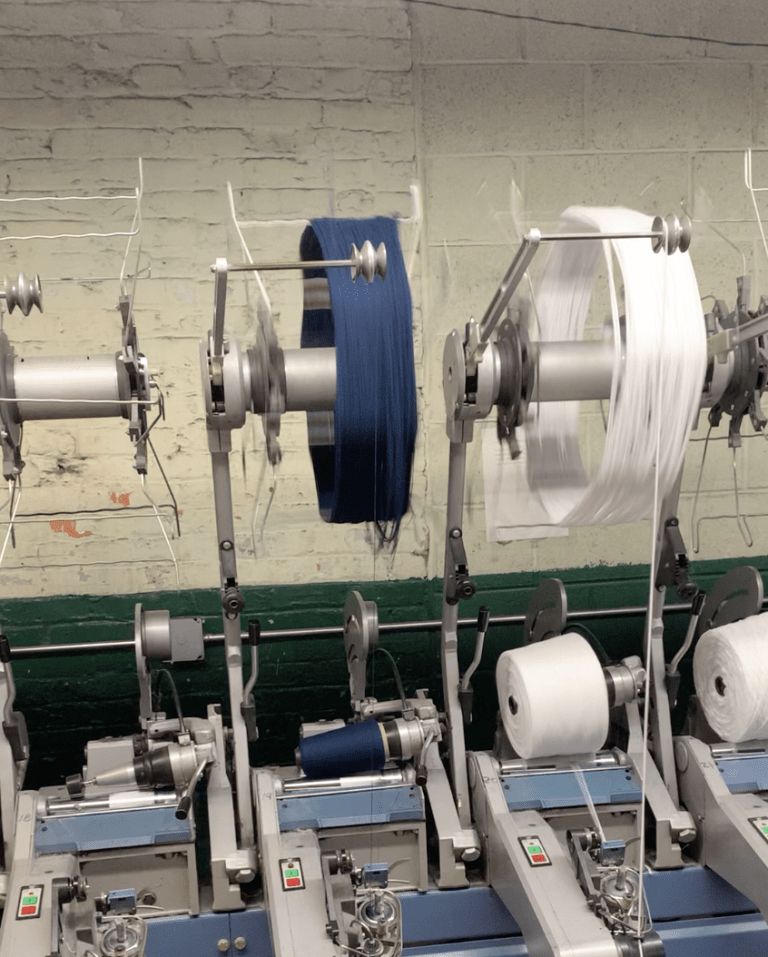 Twisting Metallic Yarn! - Made in America Yarns